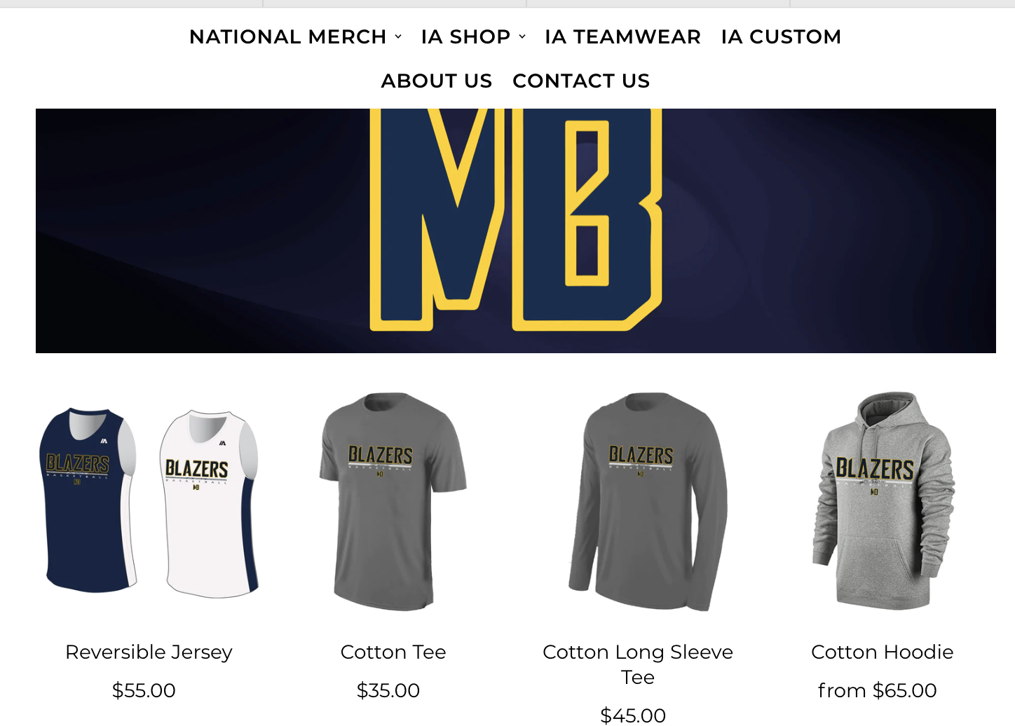 MERCHANDISE – Maryborough Basketball Association